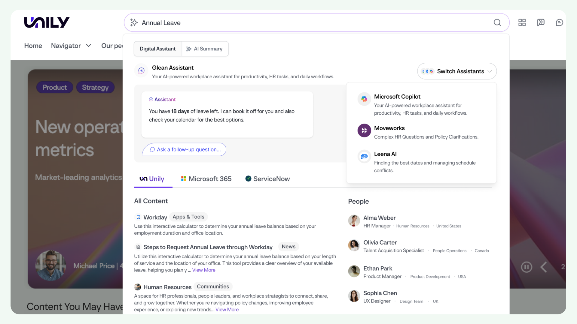Intranet Integrations | Unily