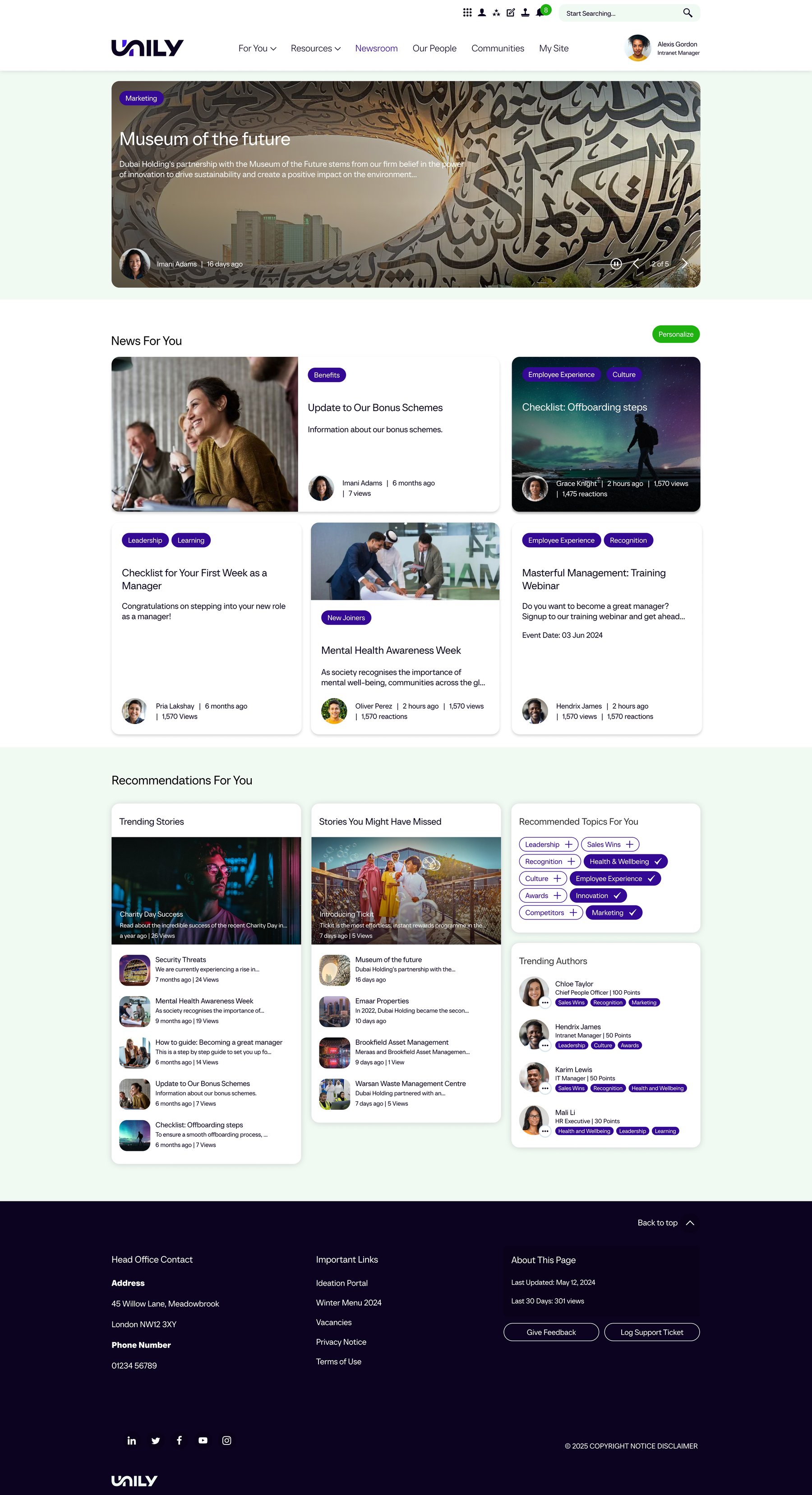 Intranet Design Guide: Best Practices, Principles and Examples
